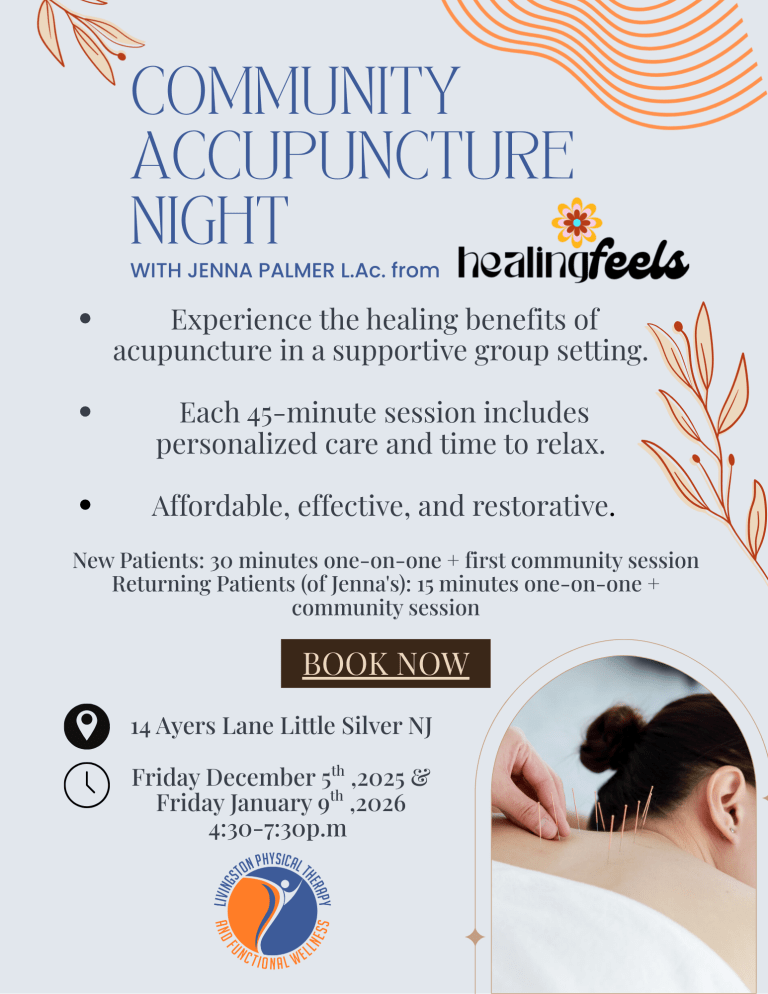 Monthly Event Flyers – Livingston Physical Therapy And Functional Wellness